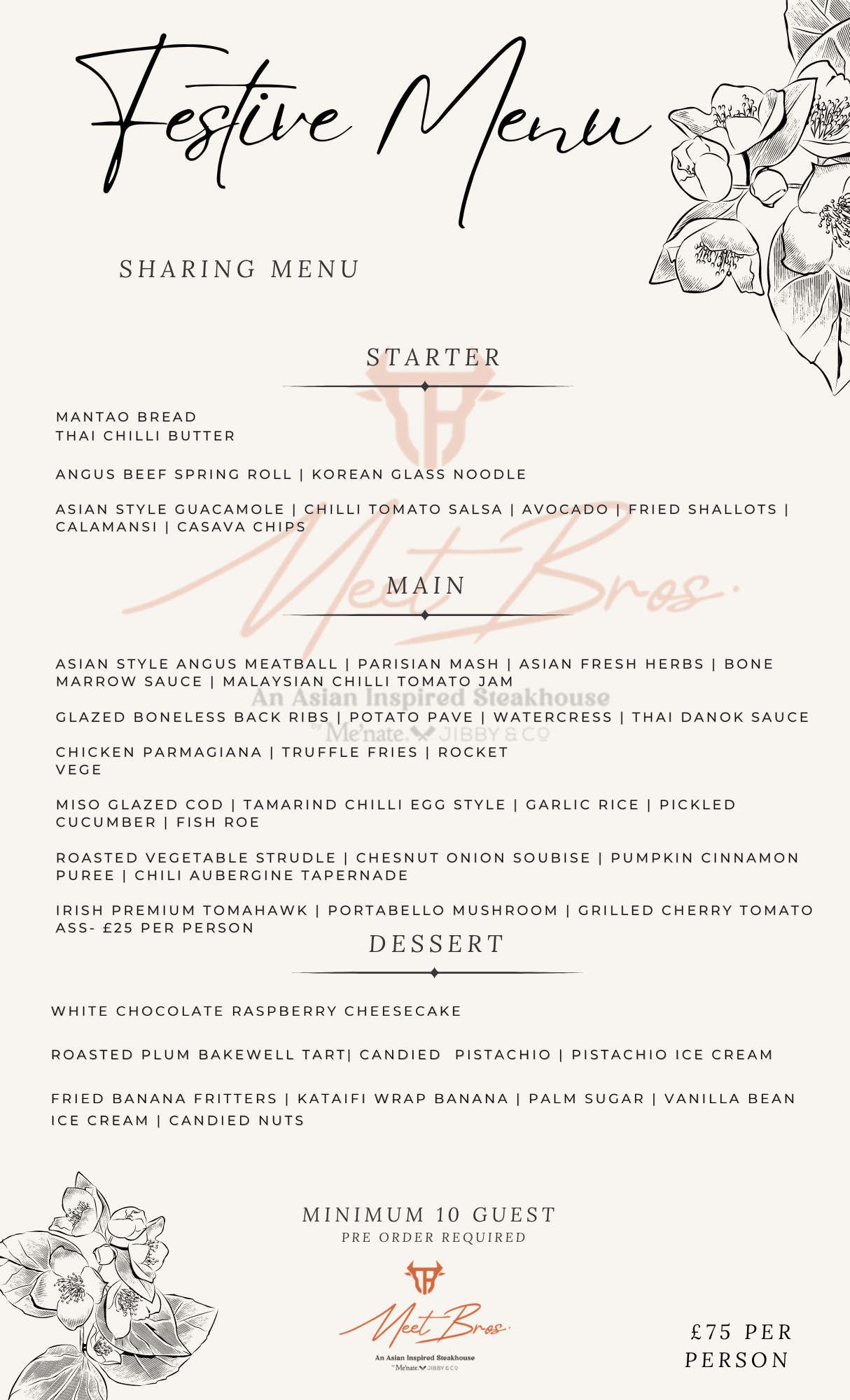 Private Hire for Your Festive Party in London - Meet Bros